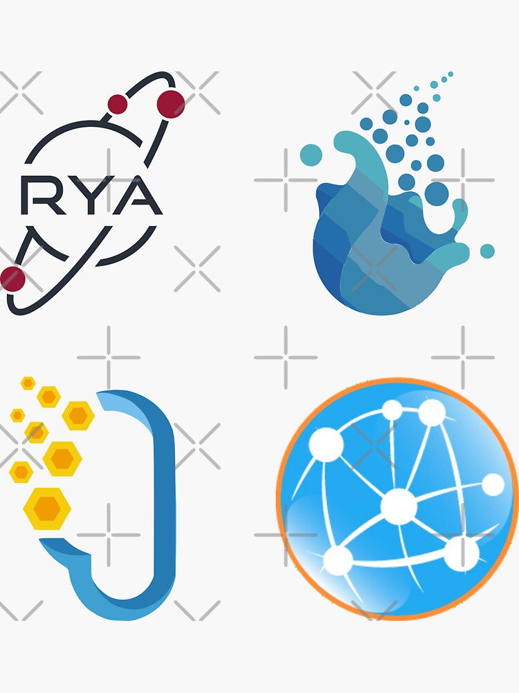 Apache RYA, SeaTunnel, ServiceComb, ServiceMix - 4x Sticker Combo Pack ...