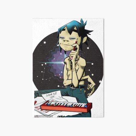 "Gorillaz" Art Board Print for Sale by sani-liyon | Redbubble