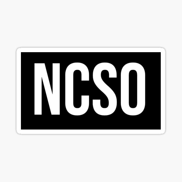 "NCSO Hard Hat design" Sticker for Sale by Fathom204 | Redbubble