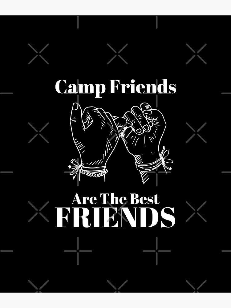 "Camp Friends Are The Best Friends" Sticker for Sale by ibrahimpop ...