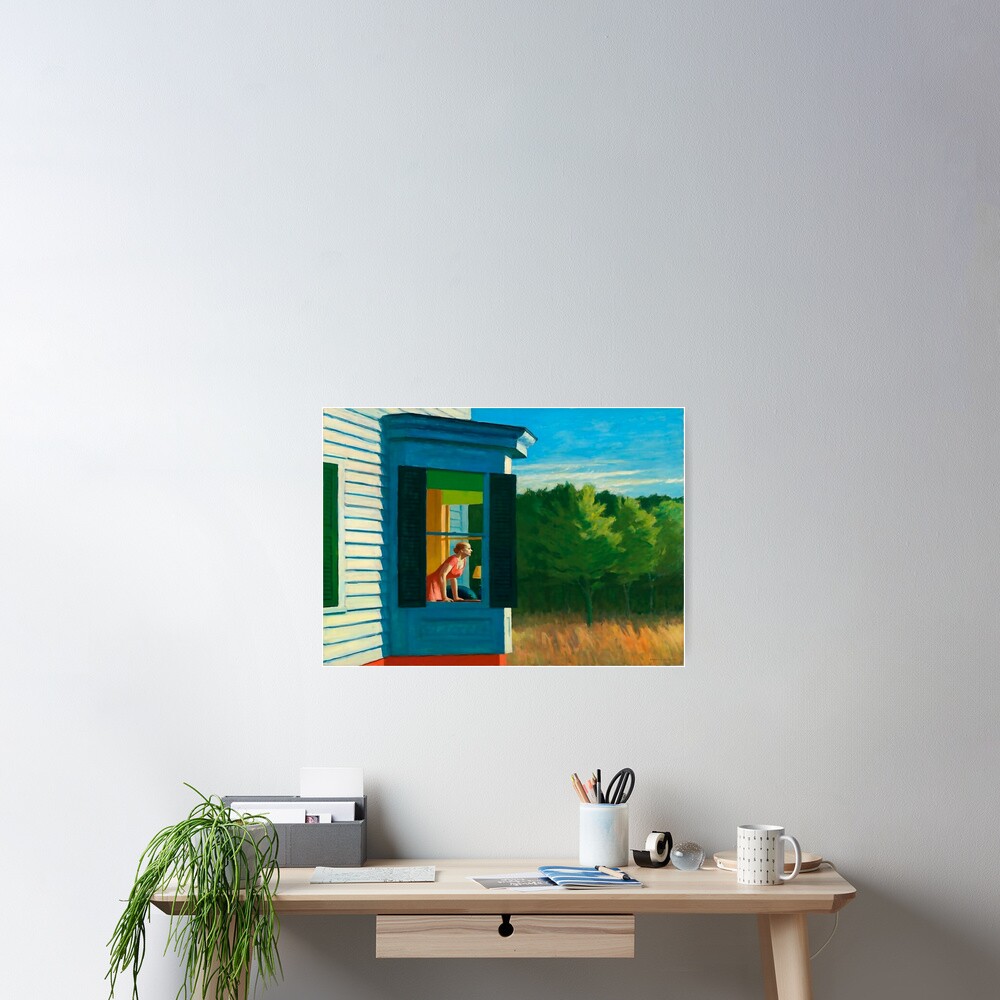 "Edward Hopper - Cape Cod Morning, 1950, Kunstwerk Edward Hopper ...