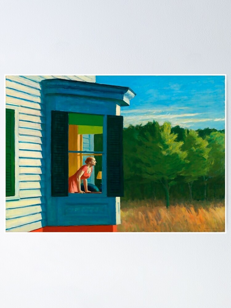 "Edward Hopper - Cape Cod Morning, 1950, Kunstwerk Edward Hopper ...