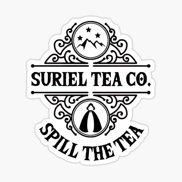 "Suriel Tea Co Spill The Tea Acotar T Shirt, Librarian Shirt, T Shirt ...