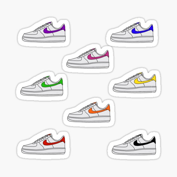 "Bright Shoe Sticker Pack" Sticker for Sale by katiebackstage | Redbubble