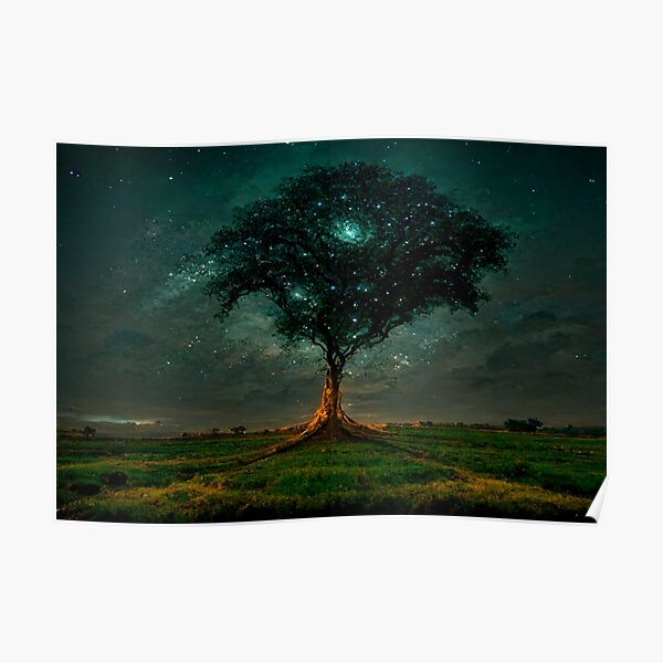 Póster «Tree Of Life Unwind Art Work / El diseño del árbol de la vida ...