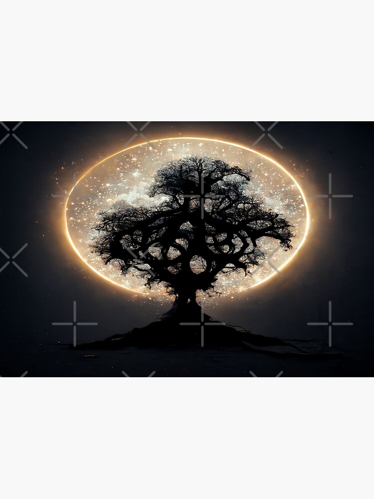 Lámina fotográfica «Tree Of Life Unwind Art Work / El diseño del árbol ...
