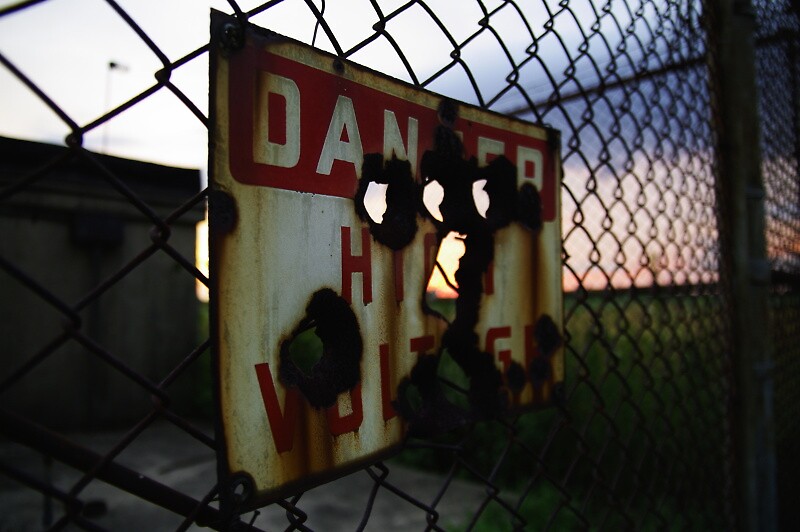 "Danger" by Michael Gatch | Redbubble