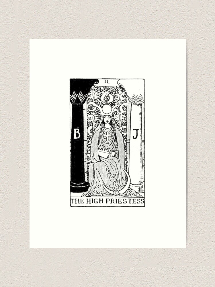 "The High Priestess Tarot Card | Major Arcana | Number 2 Tarot Card ...