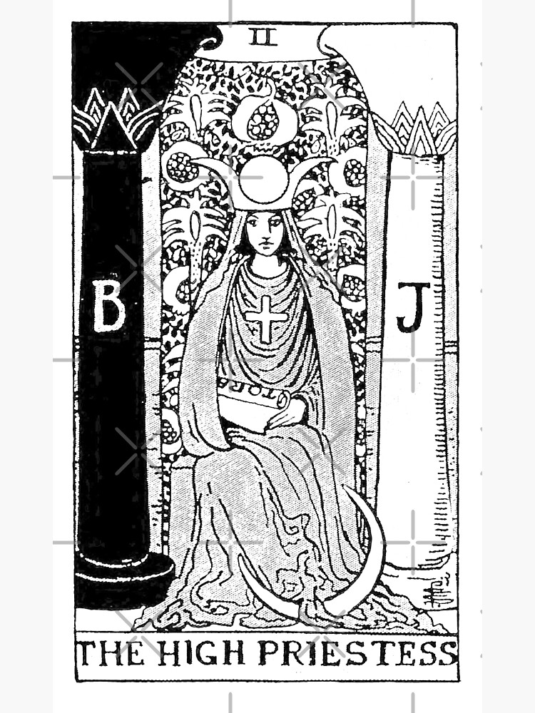 "The High Priestess Tarot Card | Major Arcana | Number 2 Tarot Card ...