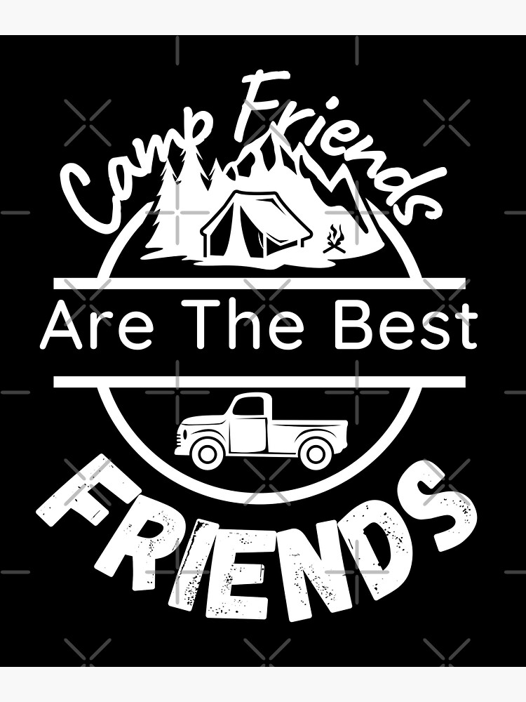 "Camp Friends Are The Best Friends" Sticker for Sale by ibrahimpop ...