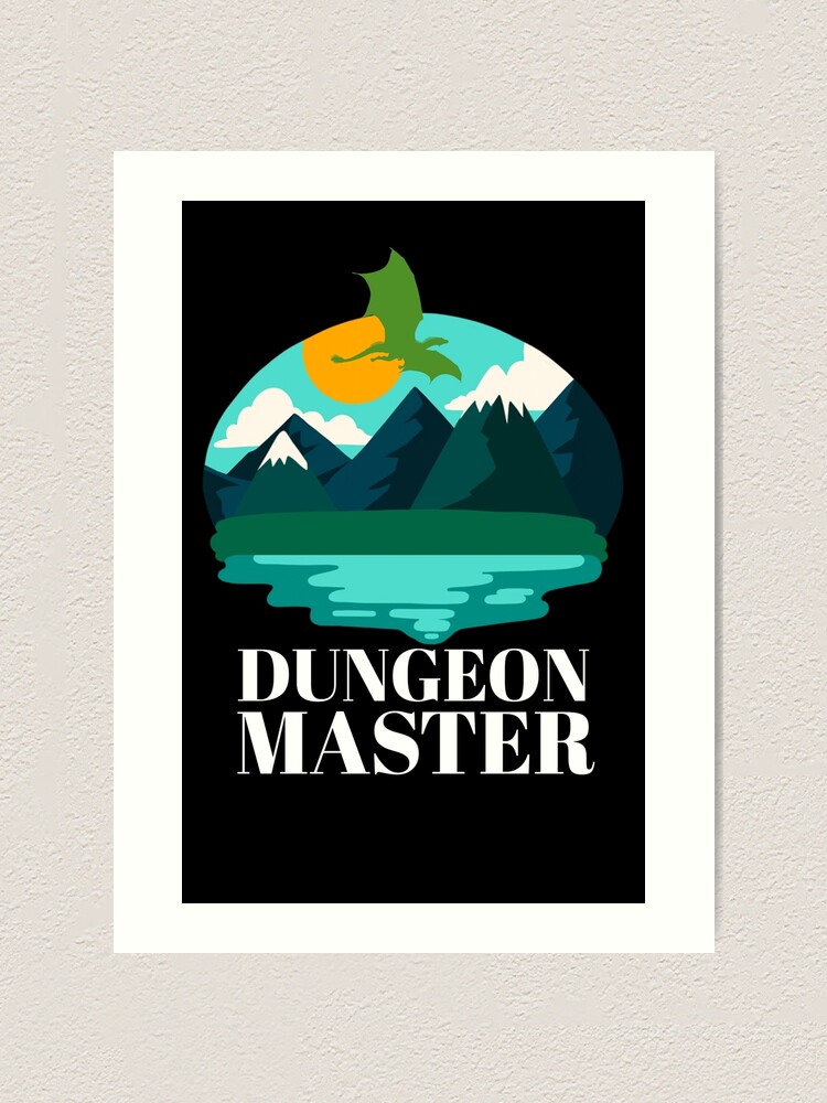 "Dragon, Dungeon Masters, DMs, Player Characters, RPG Players" Art ...