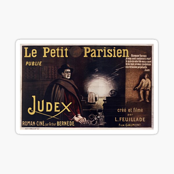 "Judex (film, 1916)- Vintage Advertising Poster by Leonetto Cappiello ...