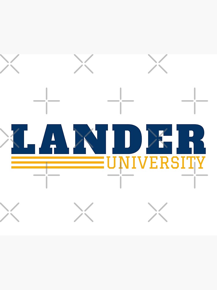 "Vintage Lander University" Poster for Sale by collegeAnduniv | Redbubble