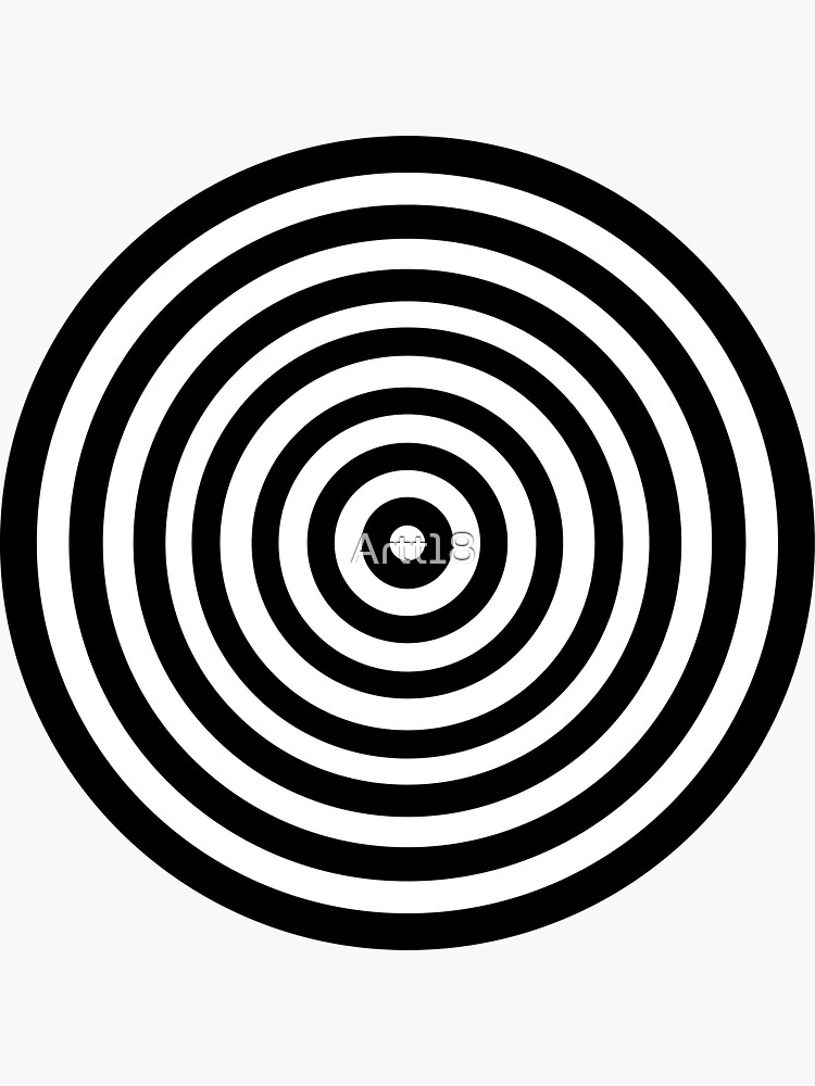 "Visual/Positive/Negative" Sticker for Sale by Artt18 | Redbubble