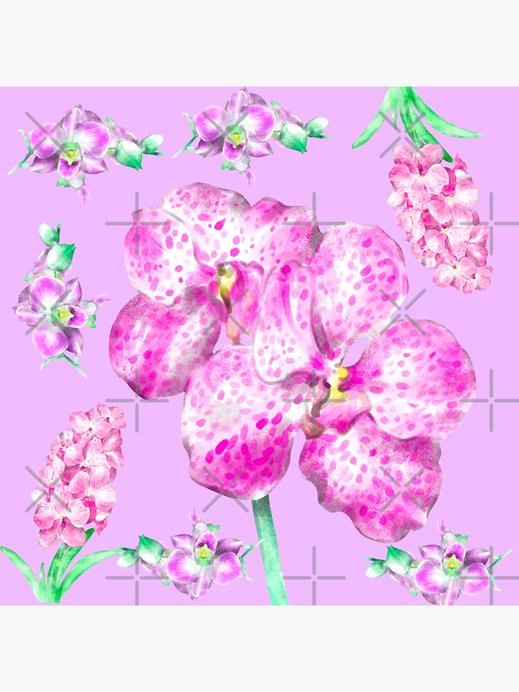 "Flower summer aesthetic vsco, Nature True Color" Sticker for Sale by ...