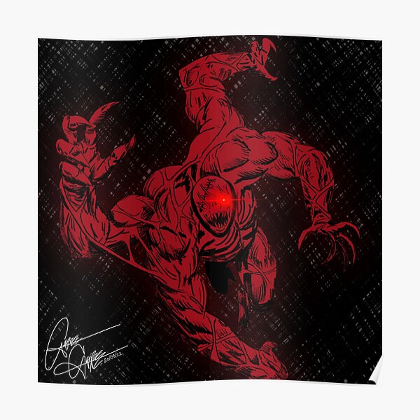 "blood monster ENPAP-X" Poster for Sale by gabpcarpes411 | Redbubble