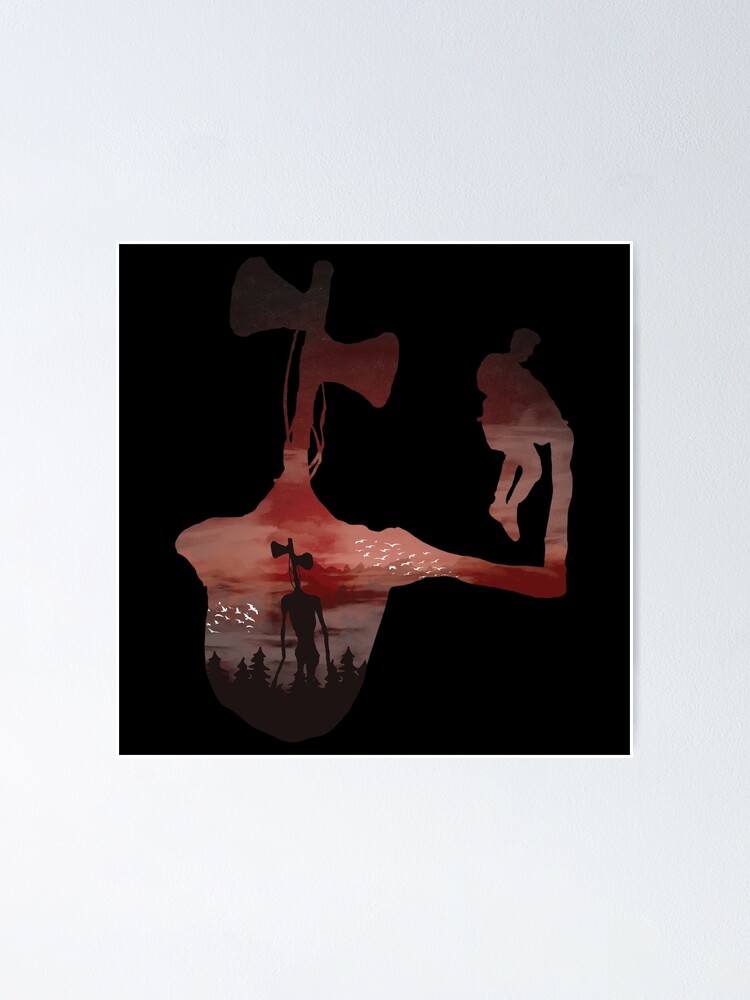 "Siren head landscape" Poster for Sale by Jackson-Lester | Redbubble