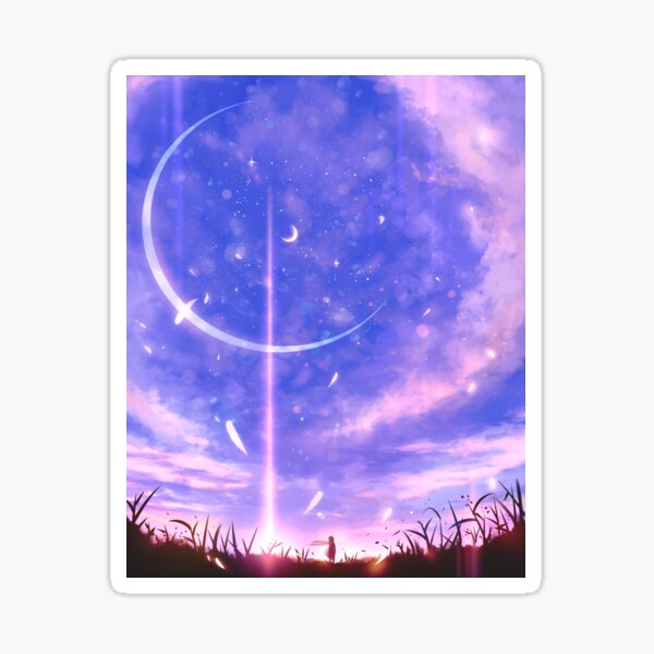 "Moonlight" Sticker for Sale by Shinsyl | Redbubble