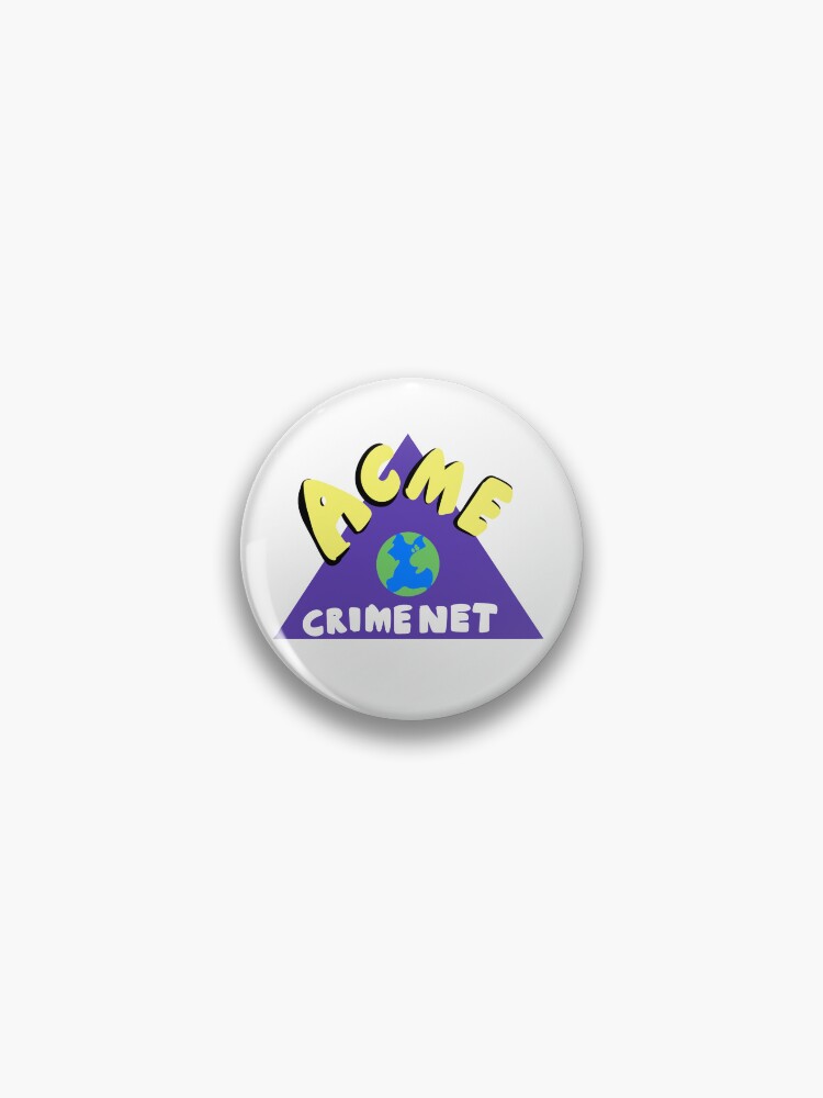 Acme Crimenet Logo Vintage Carmen San Diego Acme Crime Net Computer