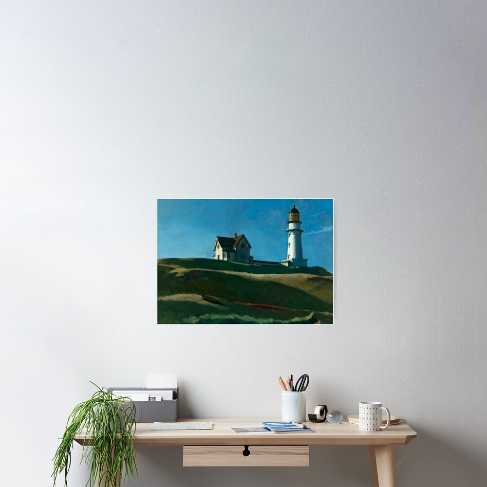 Póster «Edward Hopper - Lighthouse Hill - Edward Hopper, obra de Edward ...