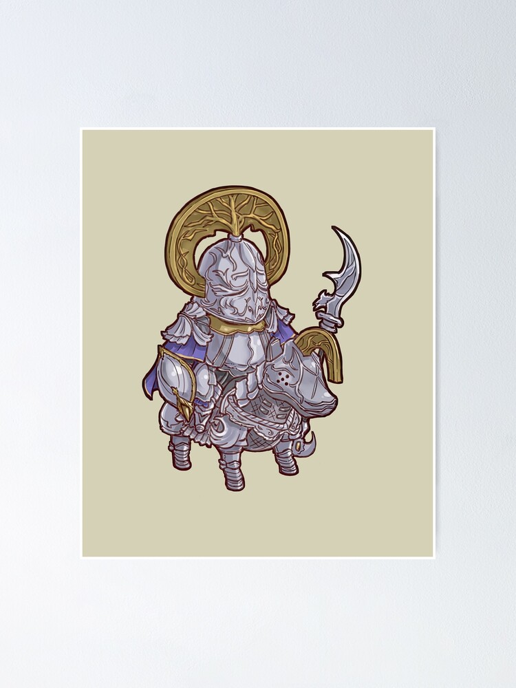 "Elden Ring - Chibi Loretta Knight of the Haligtree" Poster for Sale by ...
