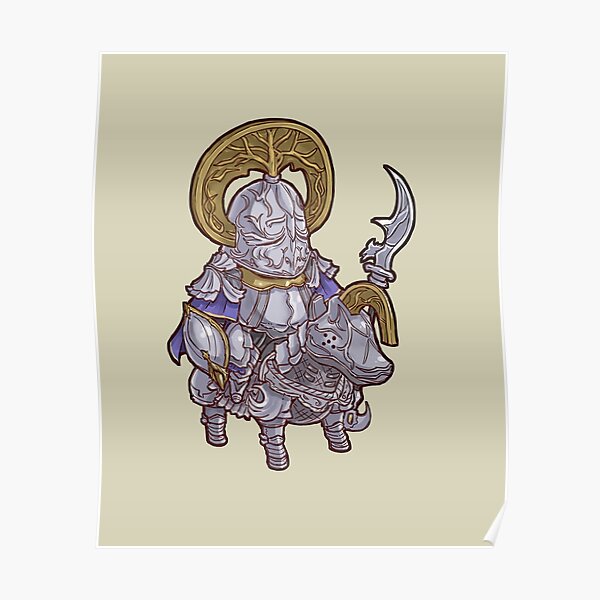 "Elden Ring - Chibi Loretta Knight of the Haligtree" Poster for Sale by ...