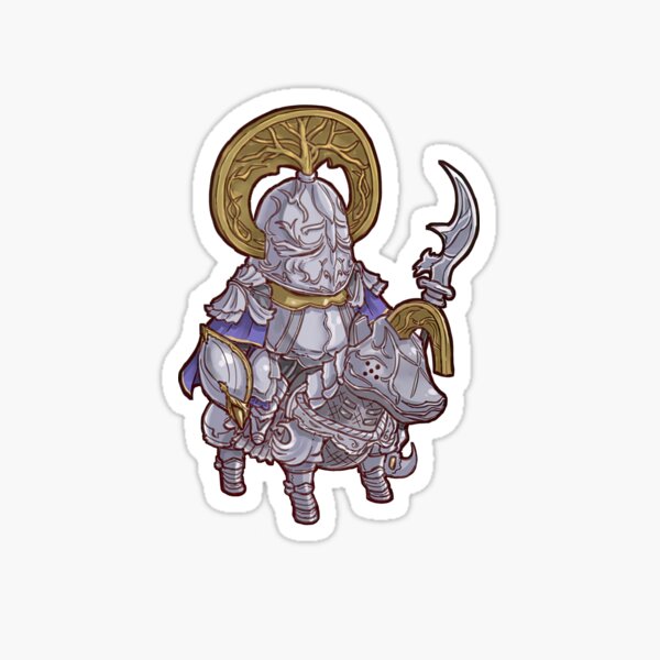 "Elden Ring - Chibi Loretta Knight of the Haligtree" Sticker for Sale ...