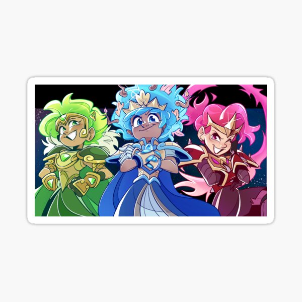 "Calamity Trio" Sticker for Sale by FunneyLizzie | Redbubble