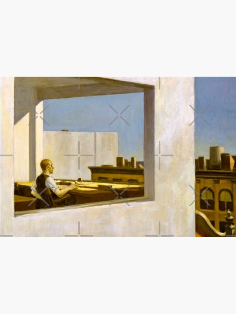 "Edward Hopper - office in a small city art work - Edward Hopper ...