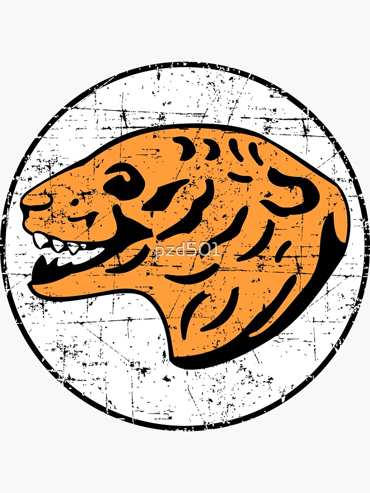 "PzAbt 503 Heavy Panzer Battalion - Lächelnder Tiger - Grunge Style" Sticker for Sale by pzd501 ...