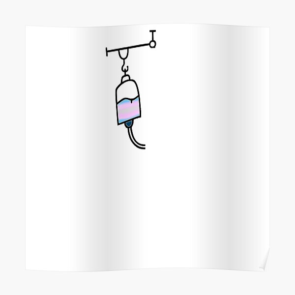 "Transgender pride flag IV Drip halloween" Poster for Sale by rmgee573 ...