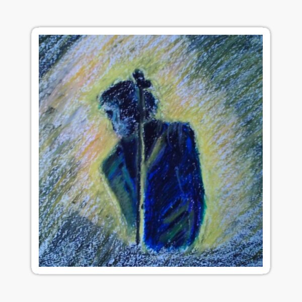 "Faceless singer rock star and mike stand art" Sticker for Sale by ...