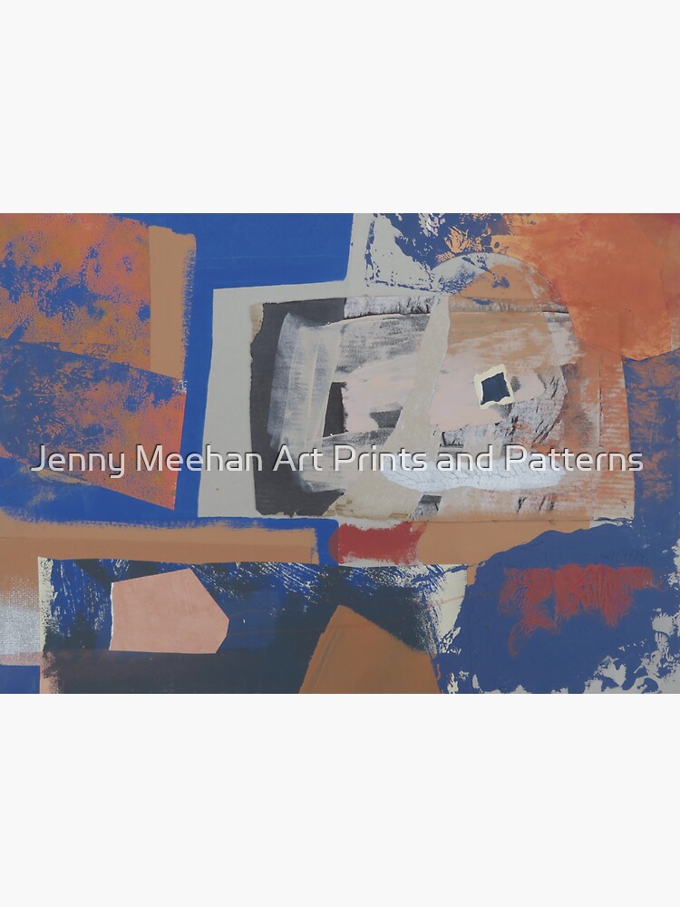"Safe Passage Print of Abstract Art by Jenny Meehan" Sticker for Sale ...
