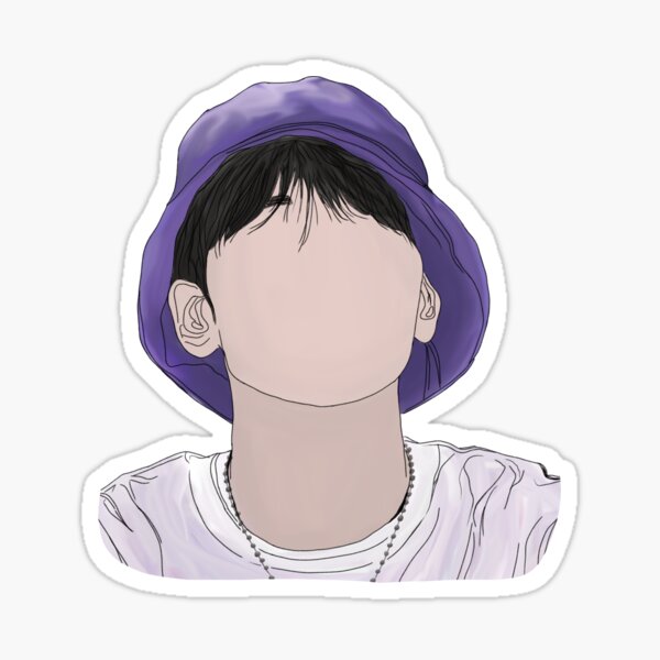 "Wonwoo " Sticker for Sale by Heer's Art Corner | Redbubble