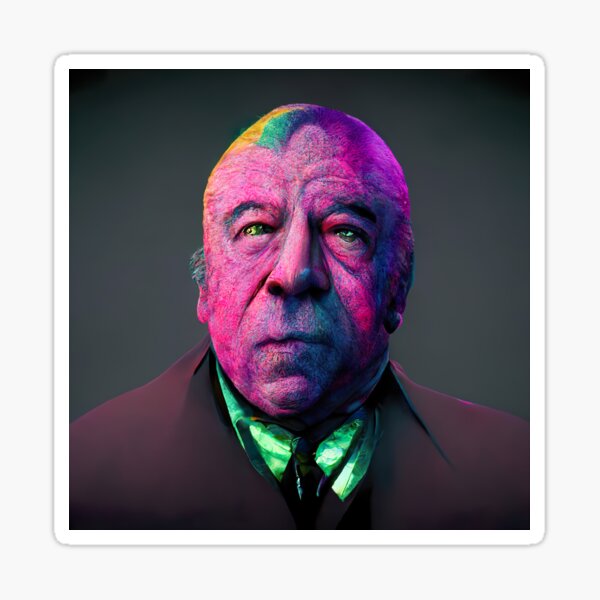 "It’s Goon Time for Alfred Hitchcock!!" Sticker for Sale by ...