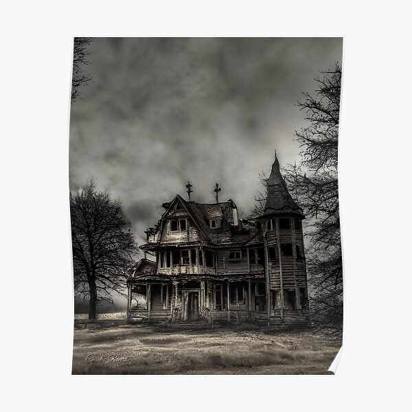 "Home of my haunt" Poster for Sale by HauntedAndAlone | Redbubble
