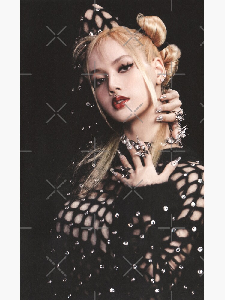 "LISA BP 'Born Pink' Album Scan" Sticker for Sale by catoro | Redbubble