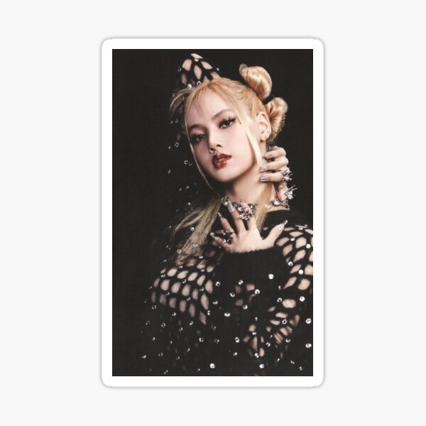 "LISA BP 'Born Pink' Album Scan" Sticker for Sale by catoro | Redbubble