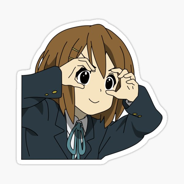 "yui cute adorable" Sticker for Sale by Semzig | Redbubble