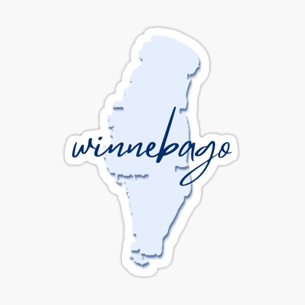"Lake Winnebago Wisconsin" Sticker for Sale by salsalis | Redbubble