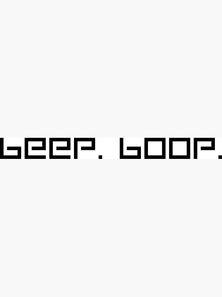 "Beep Boop Robot | Technology and AI" Poster for Sale by wkrane | Redbubble
