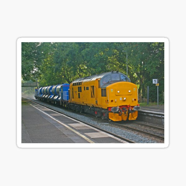 "Network Rail Class 37, Shropshire. September 2022" Sticker for Sale by ...