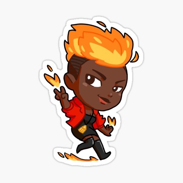 "Amira Rashid Chibi" Sticker for Sale by Salamanding | Redbubble