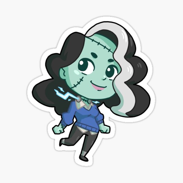 "Vicky Schmidt Chibi" Sticker for Sale by Salamanding | Redbubble