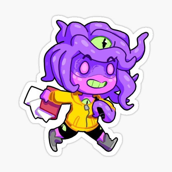 "Zoe Chibi" Sticker for Sale by Salamanding | Redbubble