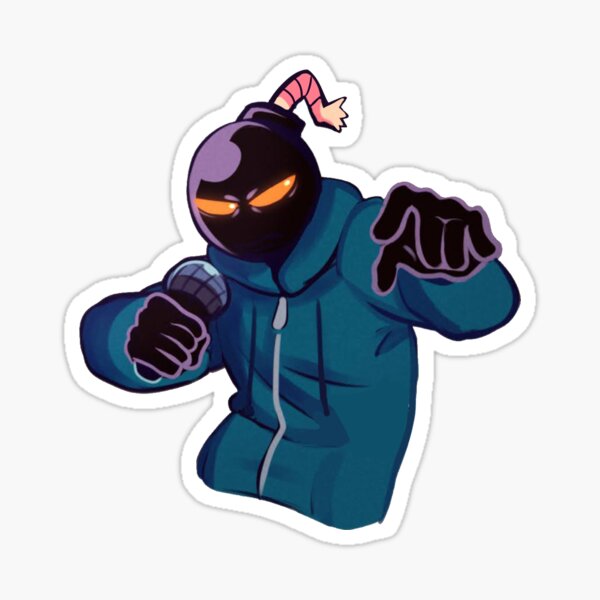 "whitty friday night funkin" Sticker for Sale by secrettps | Redbubble