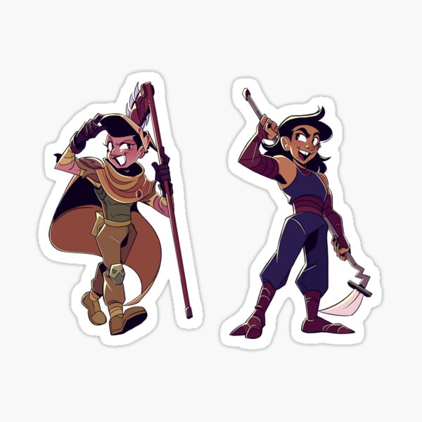 "Casey's Outfit Swap" Sticker for Sale by FunneyLizzie | Redbubble