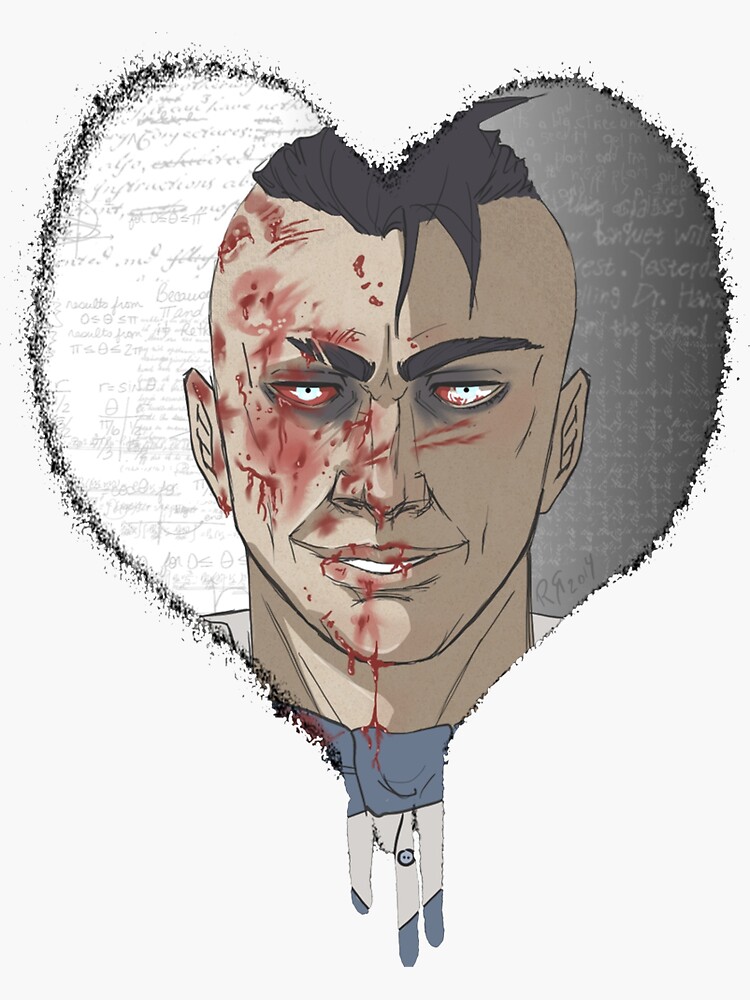 "outlast game" Sticker for Sale by AyarNaz | Redbubble