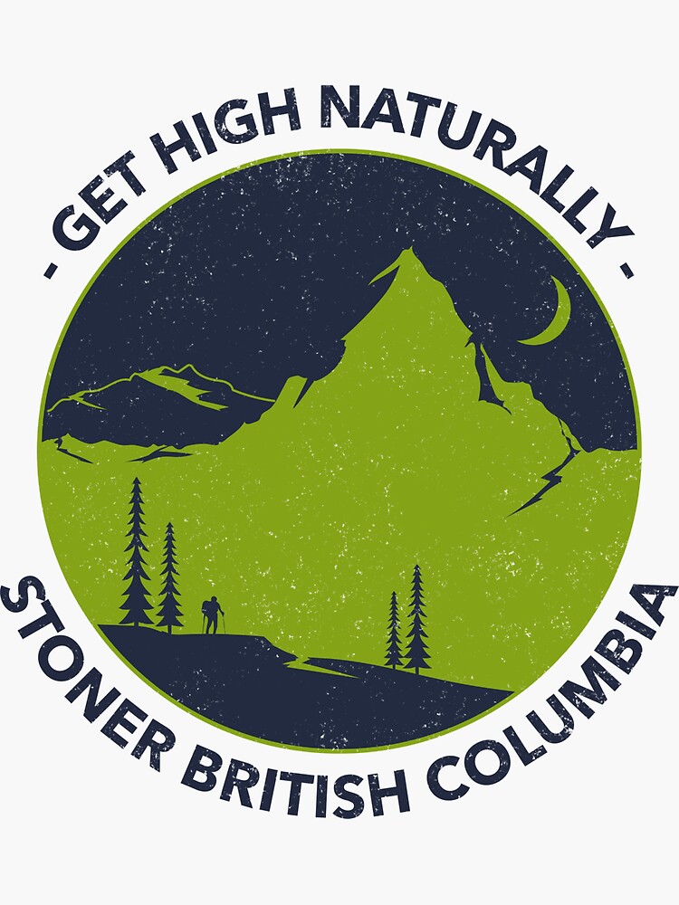 "Stoner, British Columbia Canada by BC Weirdo" Sticker for Sale by bc ...