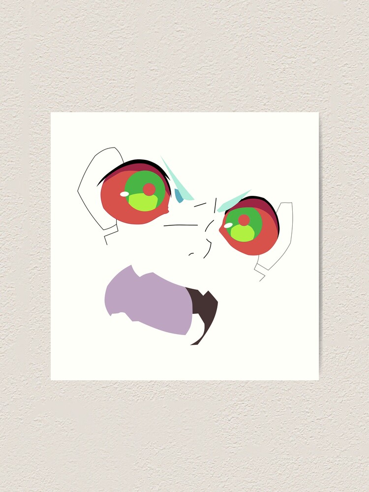 "Angry Rebecca Cyberpunk Edgerunners" Art Print for Sale by ...